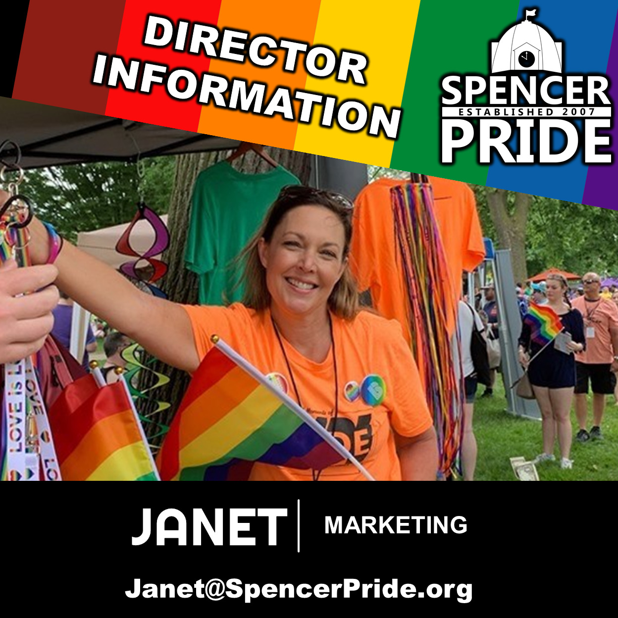 2020-2021 Director Introductions – Spencer Pride