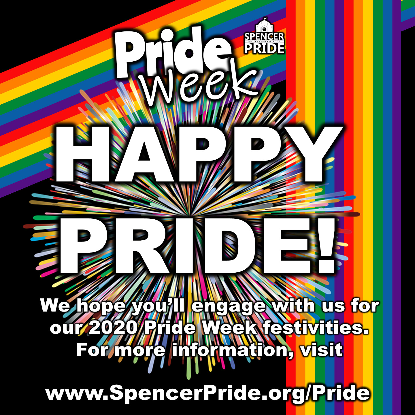 Welcome to Pride Week 2020 – Spencer Pride