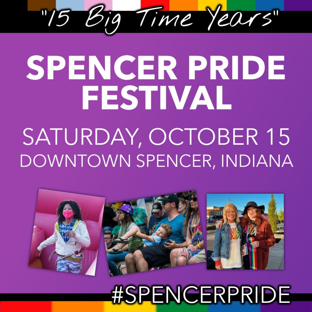 Spencer Pride Festival – Juniper Art Gallery – Spencer Pride