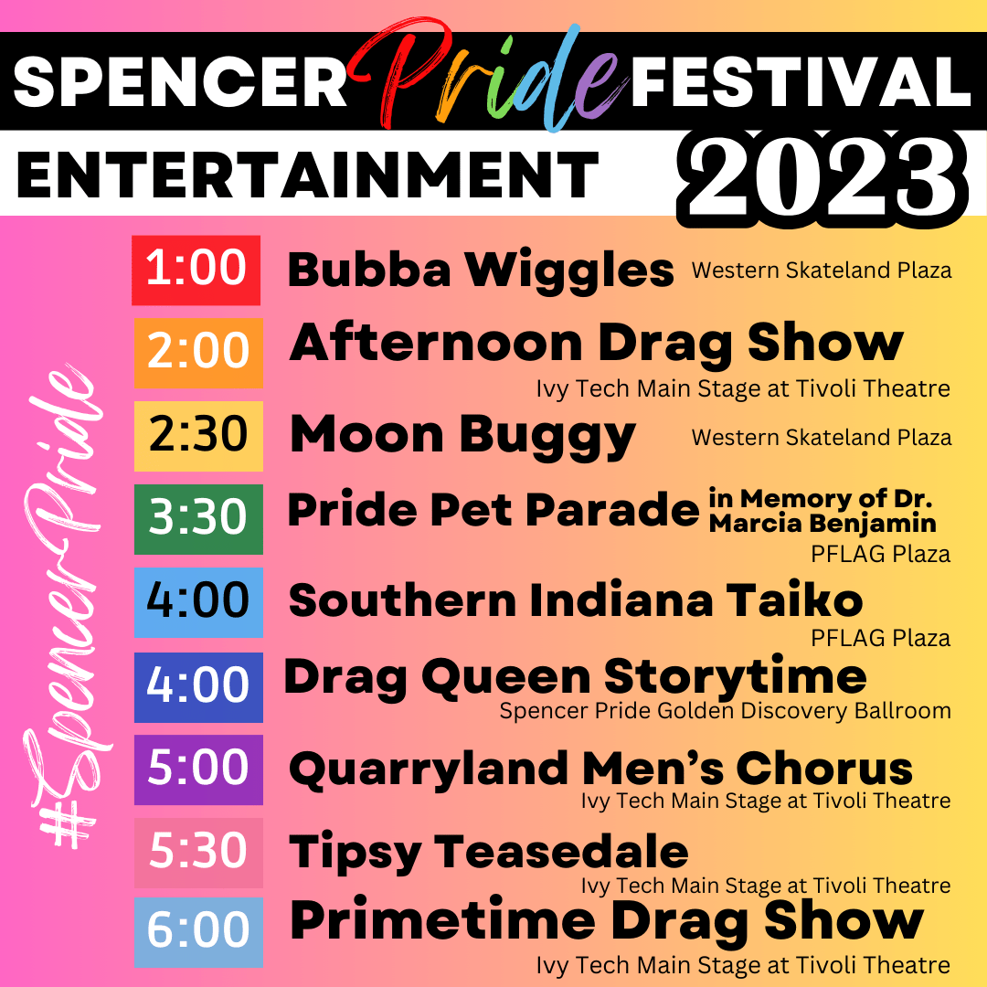 Entertainment At The Festival – Spencer Pride